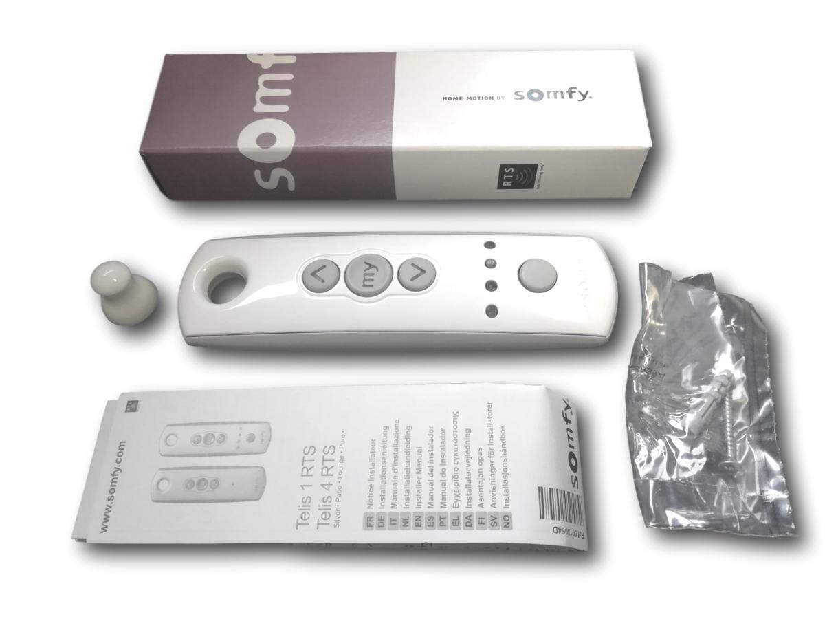 Telecommande Somfy Telis 4 RTS Pure - Ref : 1810631