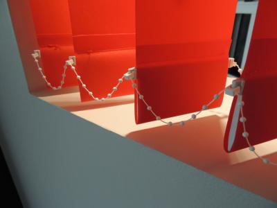 Chainette store californien ou chainette store lamelle verticale 127mm