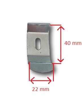 clips rail fixation store bandes verticales ou store californien